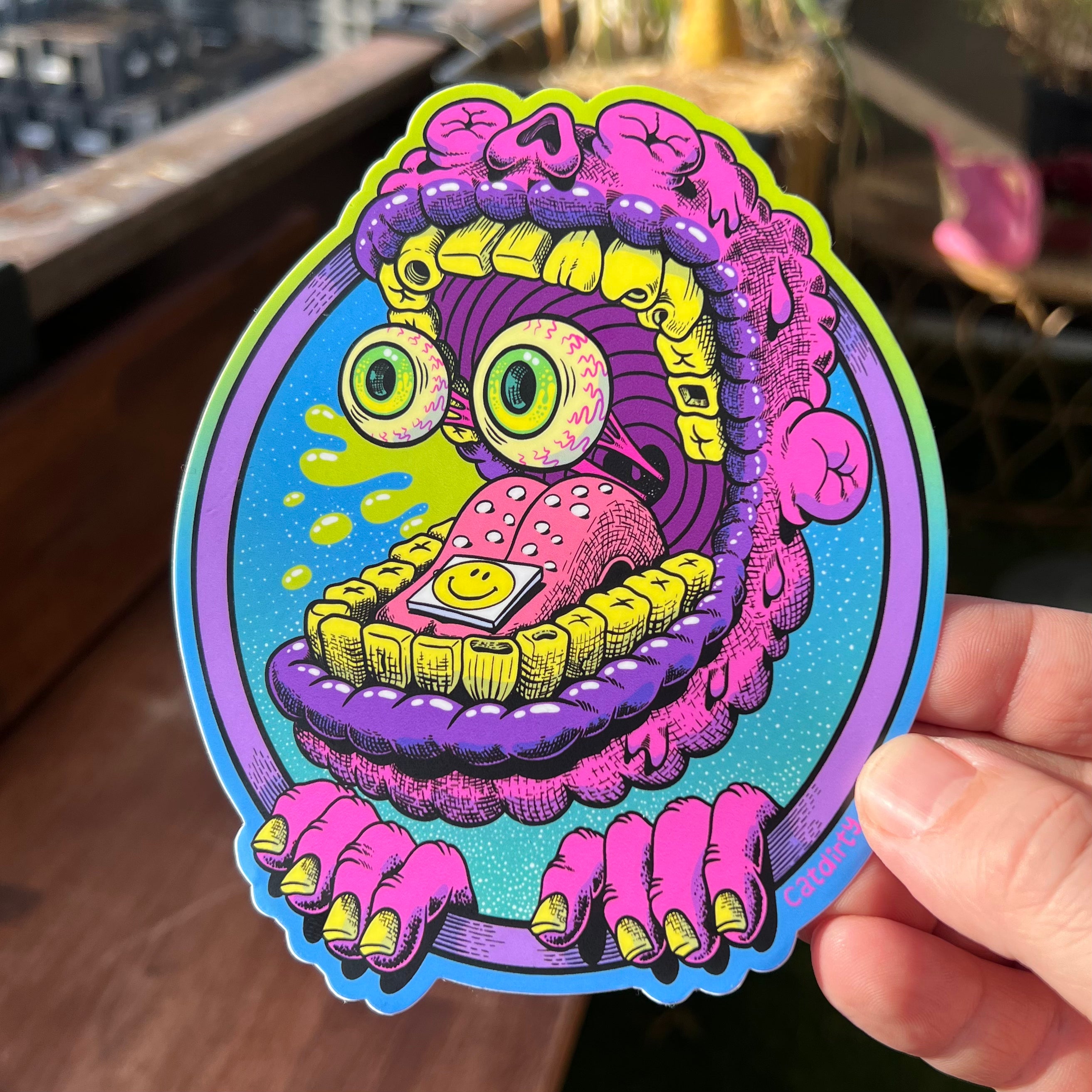 Throat Knot Sticker – CatDirty