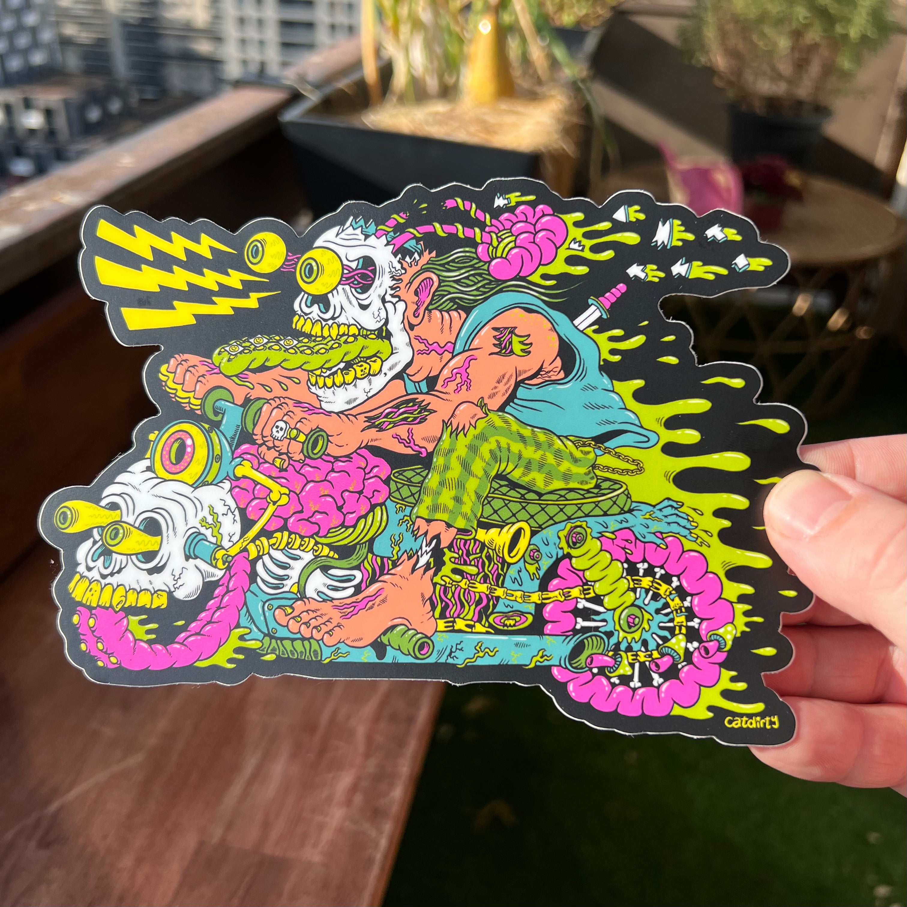 Spare Parts (XL Sticker) – CatDirty